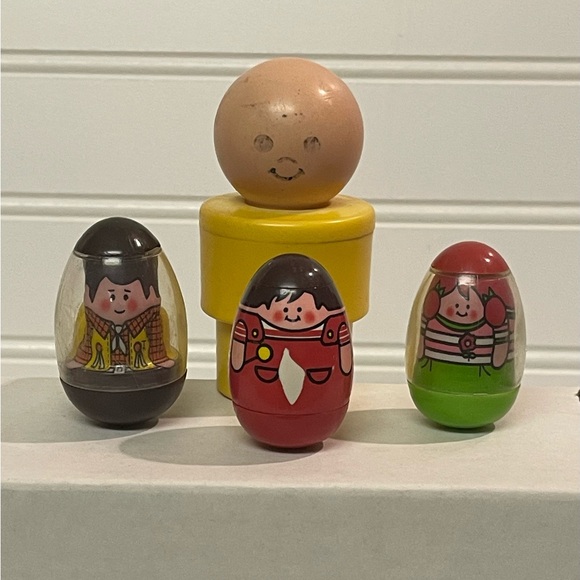 Hasbro | Toys | Vtg 97374 Weebles Cowboy Red Hair Girl Boy Red Pants ...